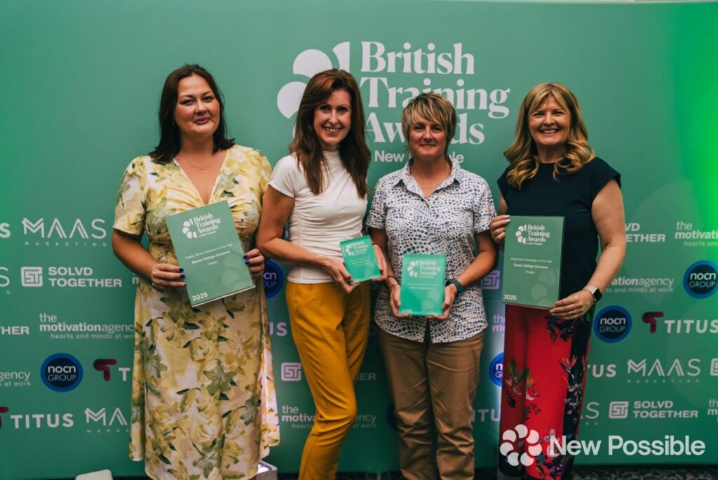 College Named a Winner at the British Training Awards 2025! – The ...